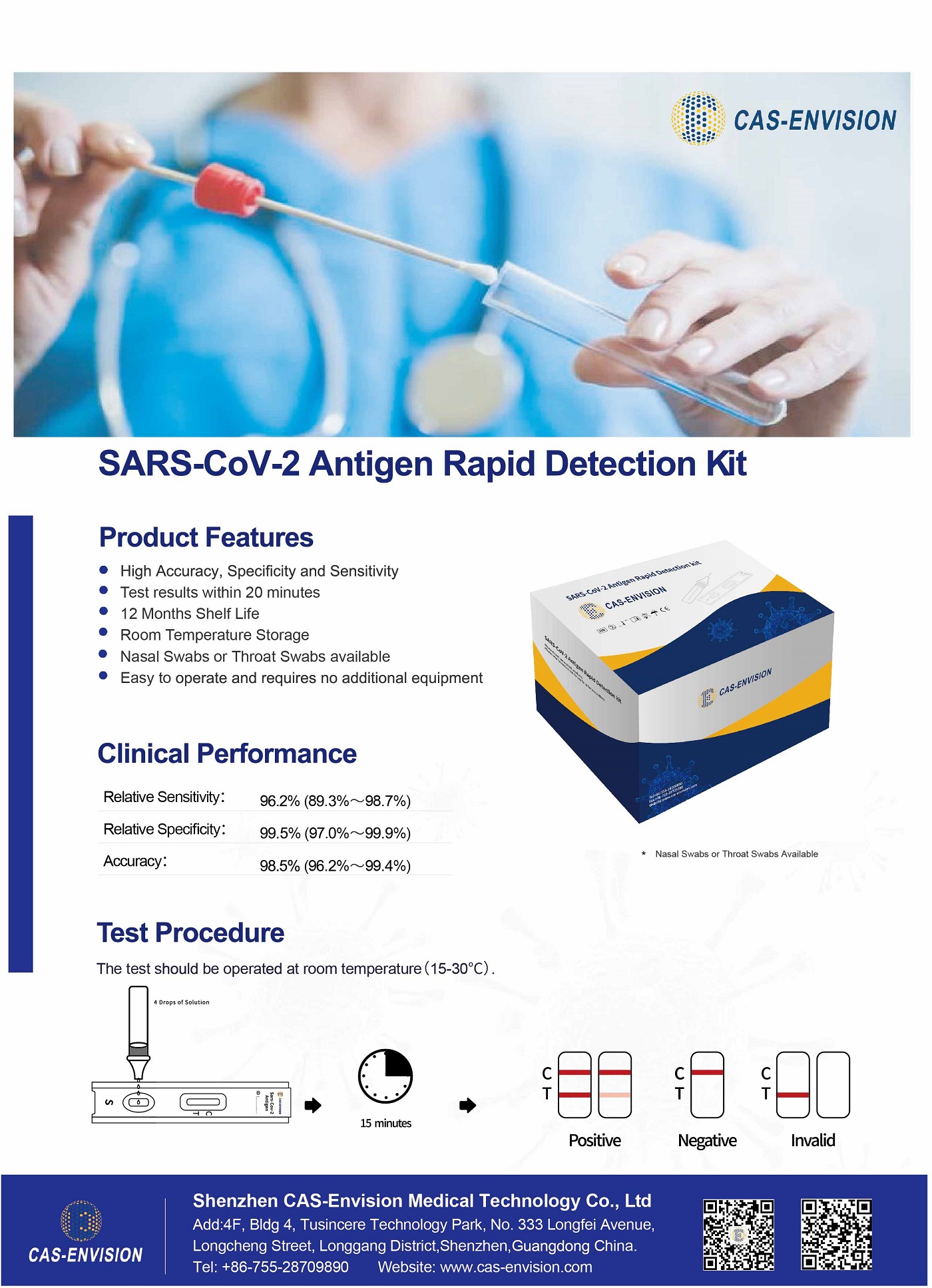SARS-CoV-2 Antigen Rapid Detection kit